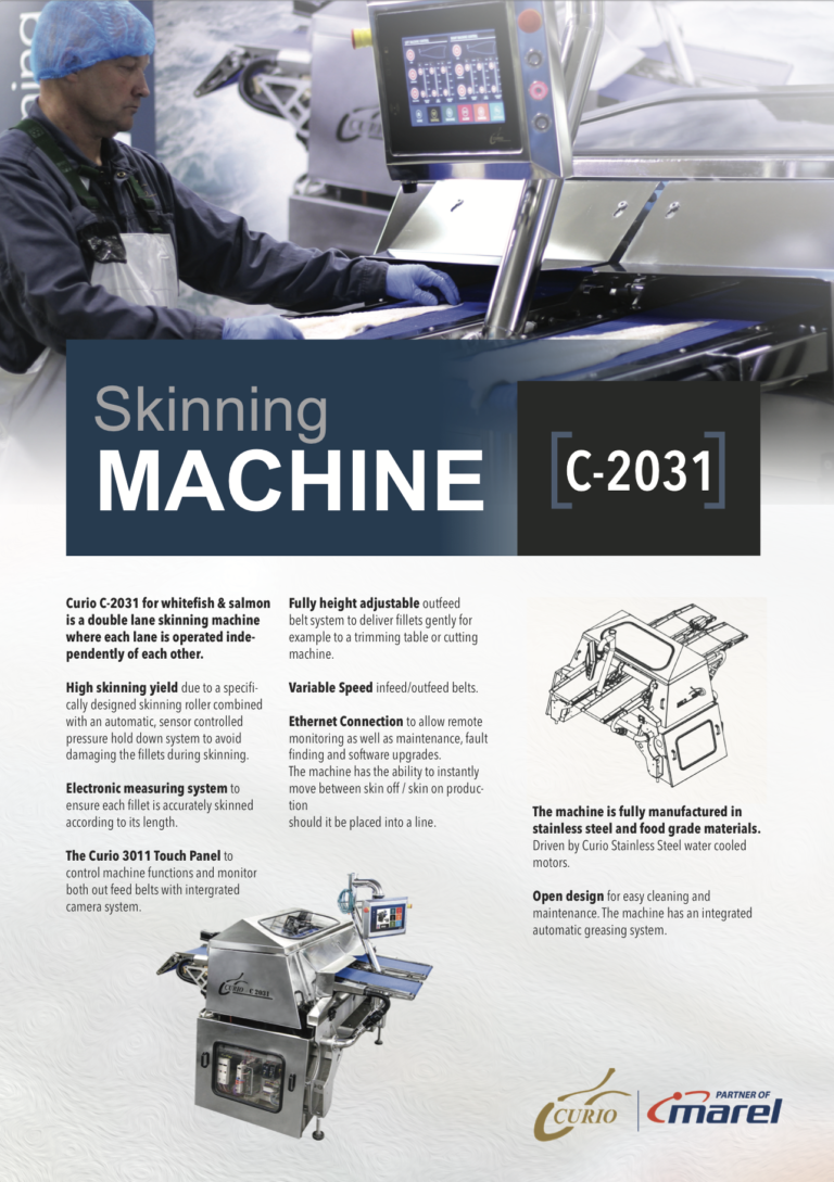 C-2031 Skinning Machine - Curio